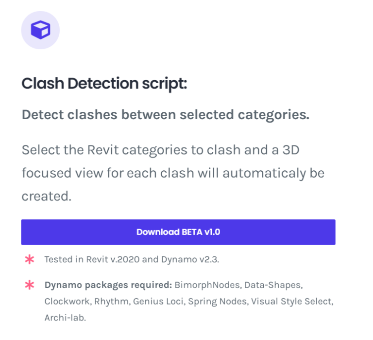 Nonicaのツール紹介2 Dynamoの干渉チェックスクリプト - U-Solaid Inc.