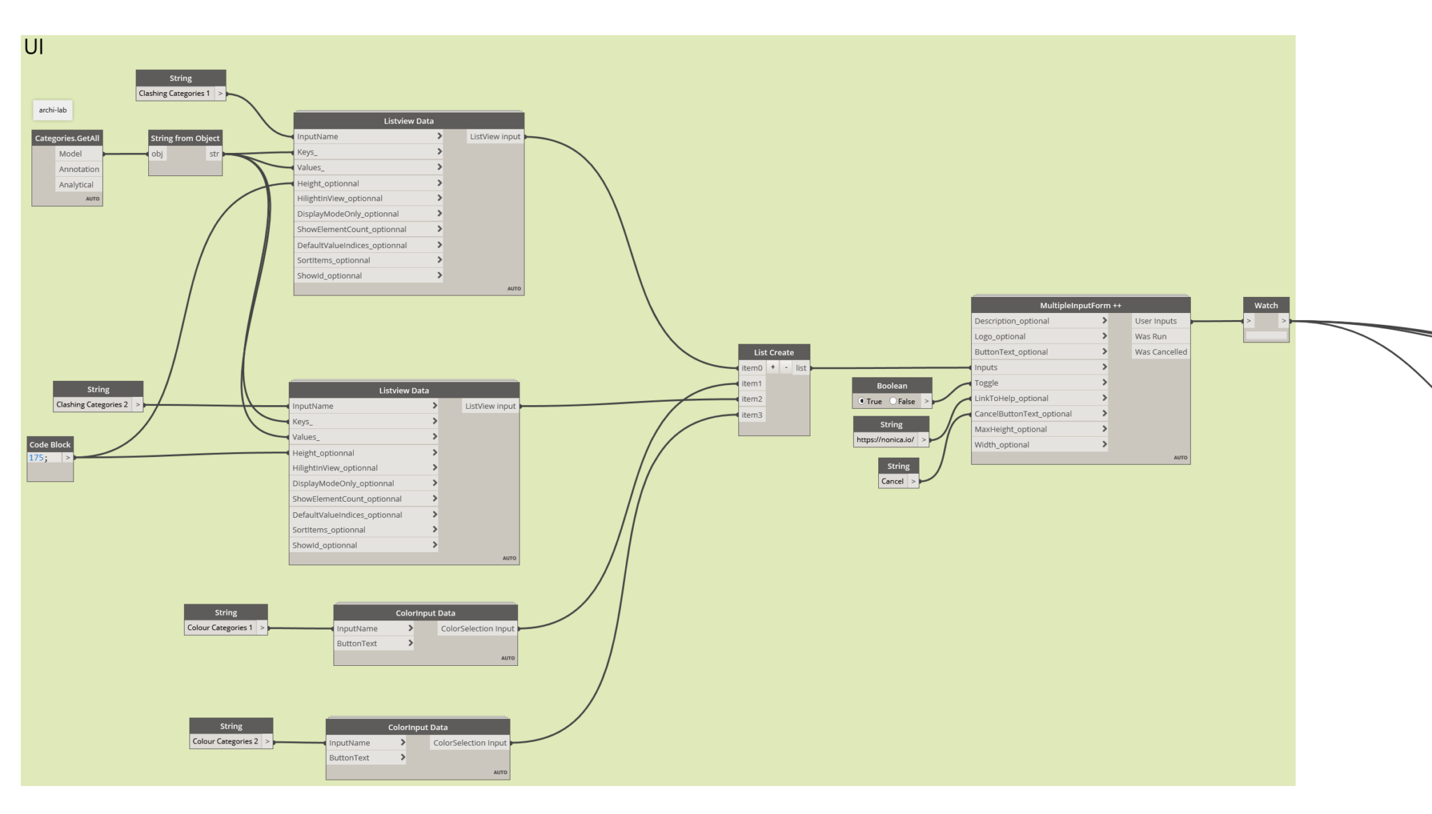 Nonicaのツール紹介2 Dynamoの干渉チェックスクリプト - U-Solaid Inc.